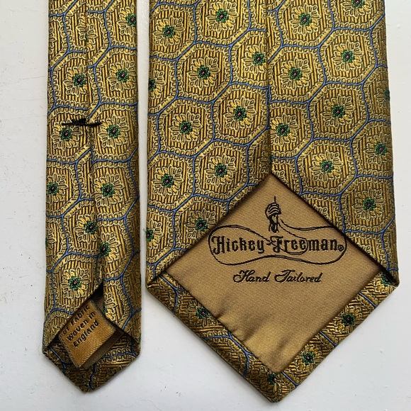 Hickey Freeman | Accessories | Hickey Freeman 0 Silk Woven Tie ...